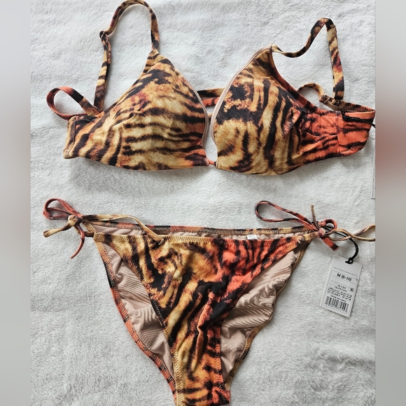 Shade & Shore | Swim | Tiger Print Bikini Set Shade And Shore Medium ...
